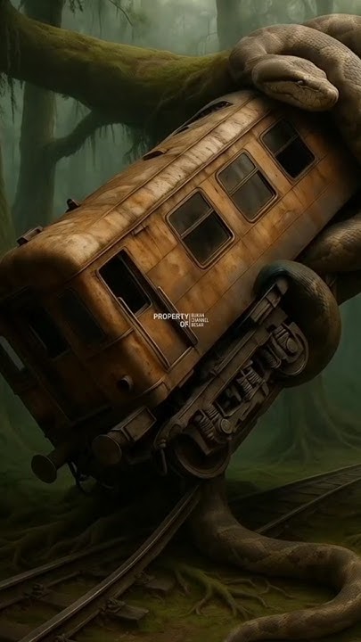 AI Nature Exploration l Travel Discovered l Python vs Train #shorts # ...