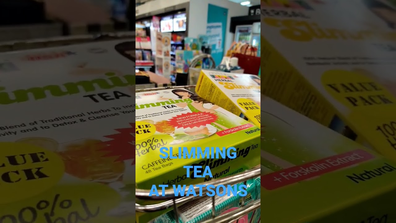 SLIMMING TEA AT WATSON'S #shorts - YouTube
