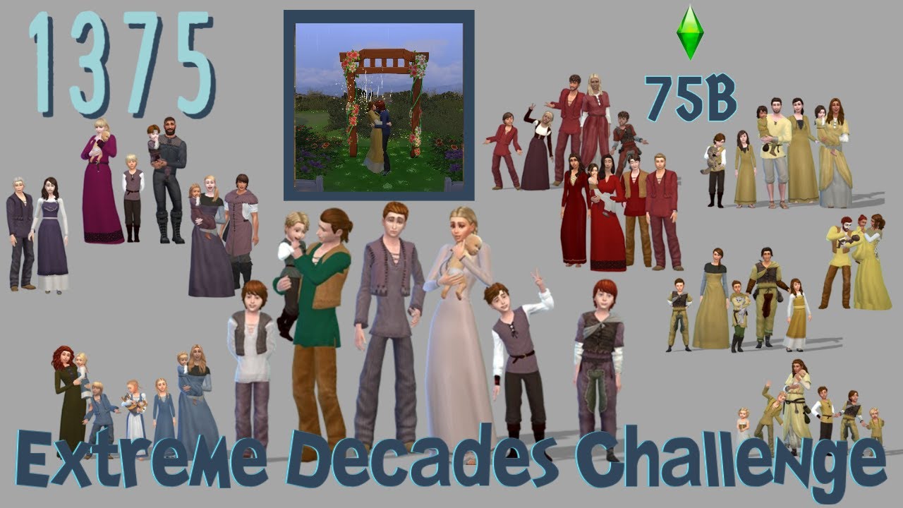 The Sims 4 | Ultimate Decade Challenge | Ep 1375B | Two Weddings!!! - YouTube