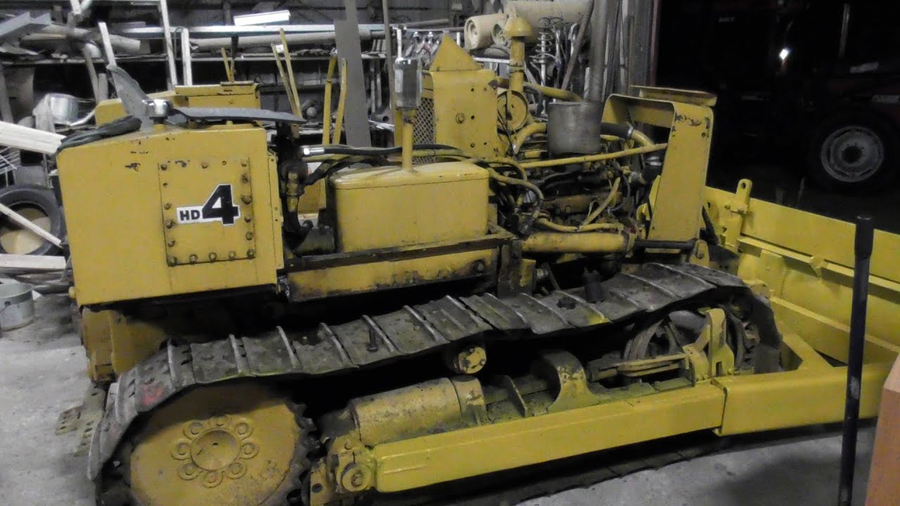 Allis-Chalmers HD4 - rojektin jatkoa..... - YouTube