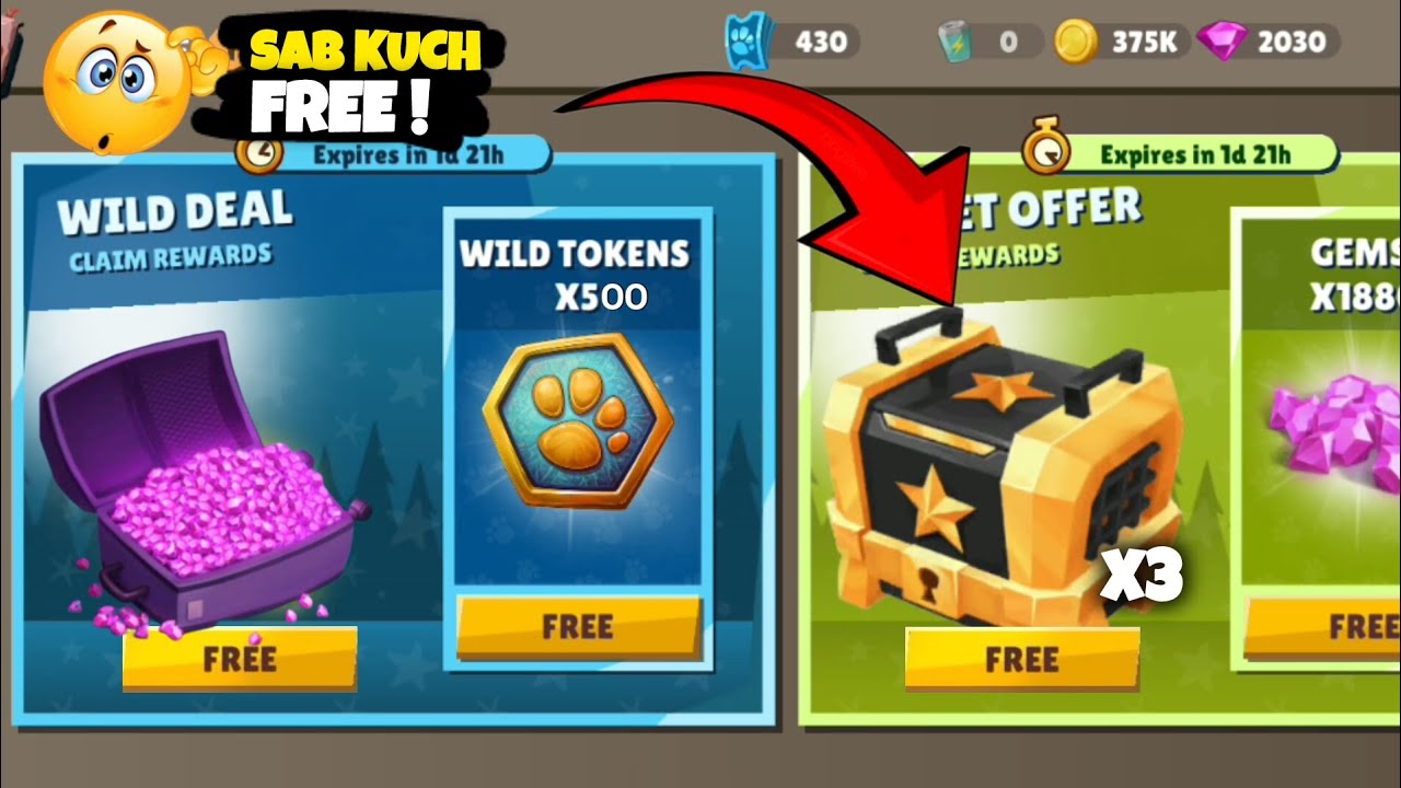free gems, free wild token and black create, coins free 🤯 and gameplay ...