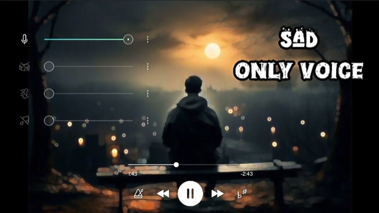 sad only voice ringtone🥲-/- #sadsong💞💥only sad song lover 💞- - YouTube