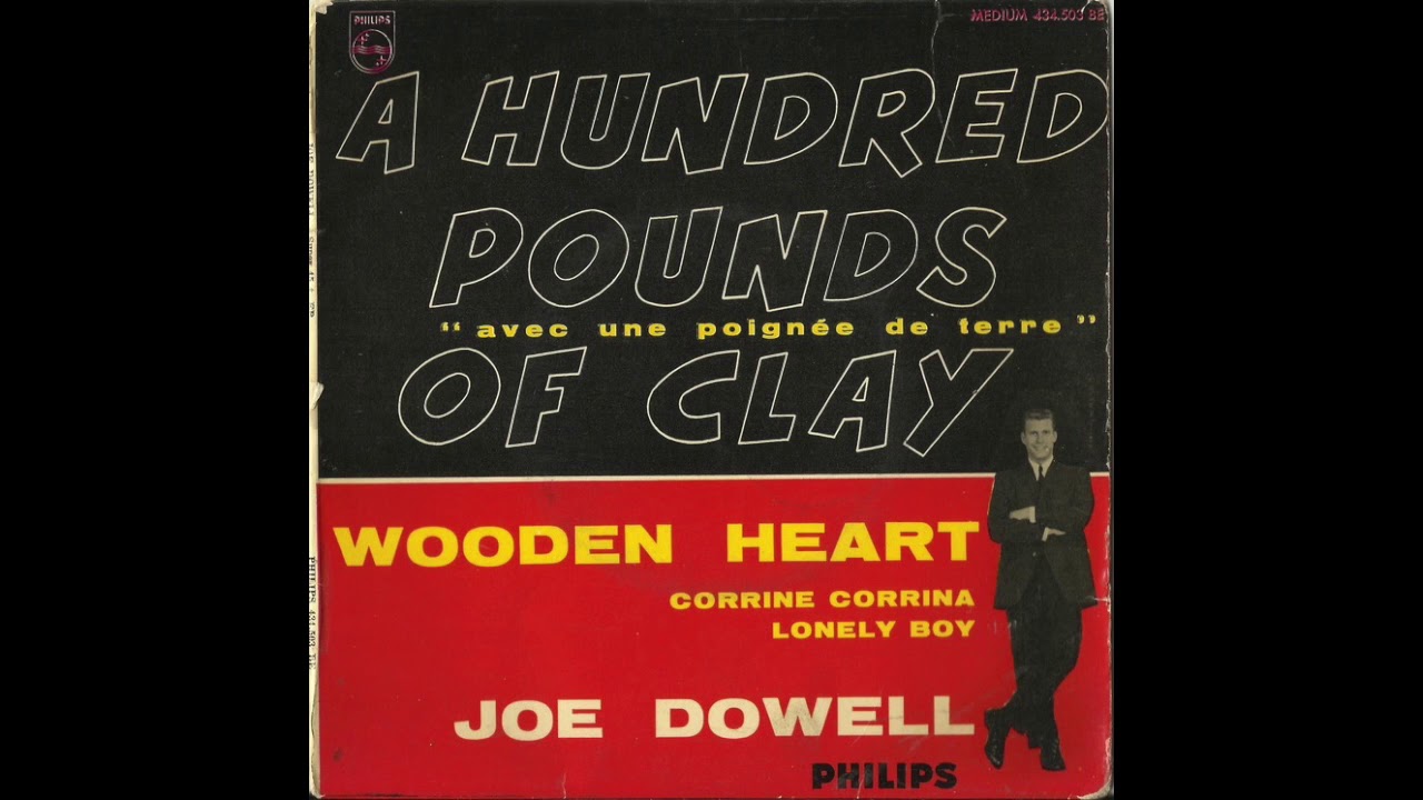 Joe Dowell ‎– Wooden Heart - YouTube