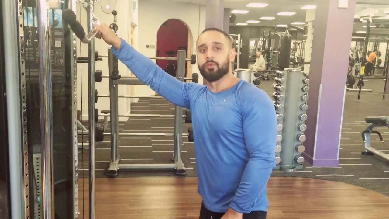 Lat-Pushdown with Technique - YouTube