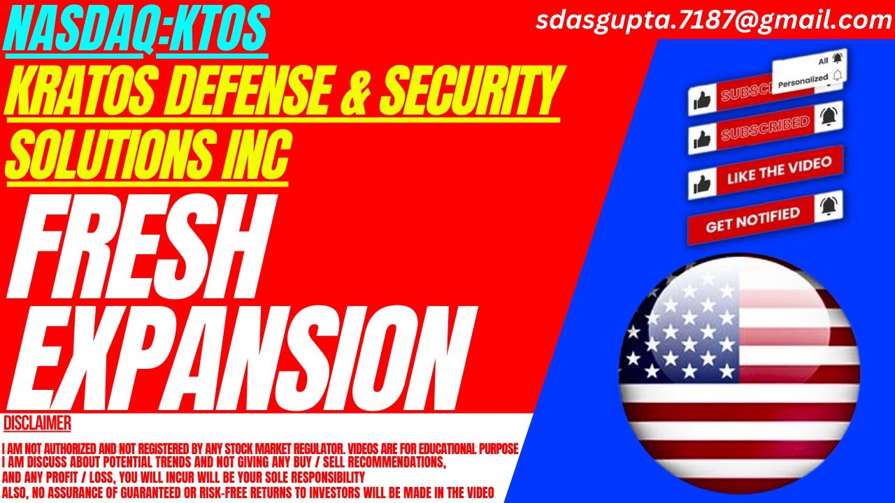 FRESH EXPANSION : KTOS STOCK ANALYSIS | KRATOS DEFENSE & SECURITY SOLUTIONS INC STOCK - YouTube
