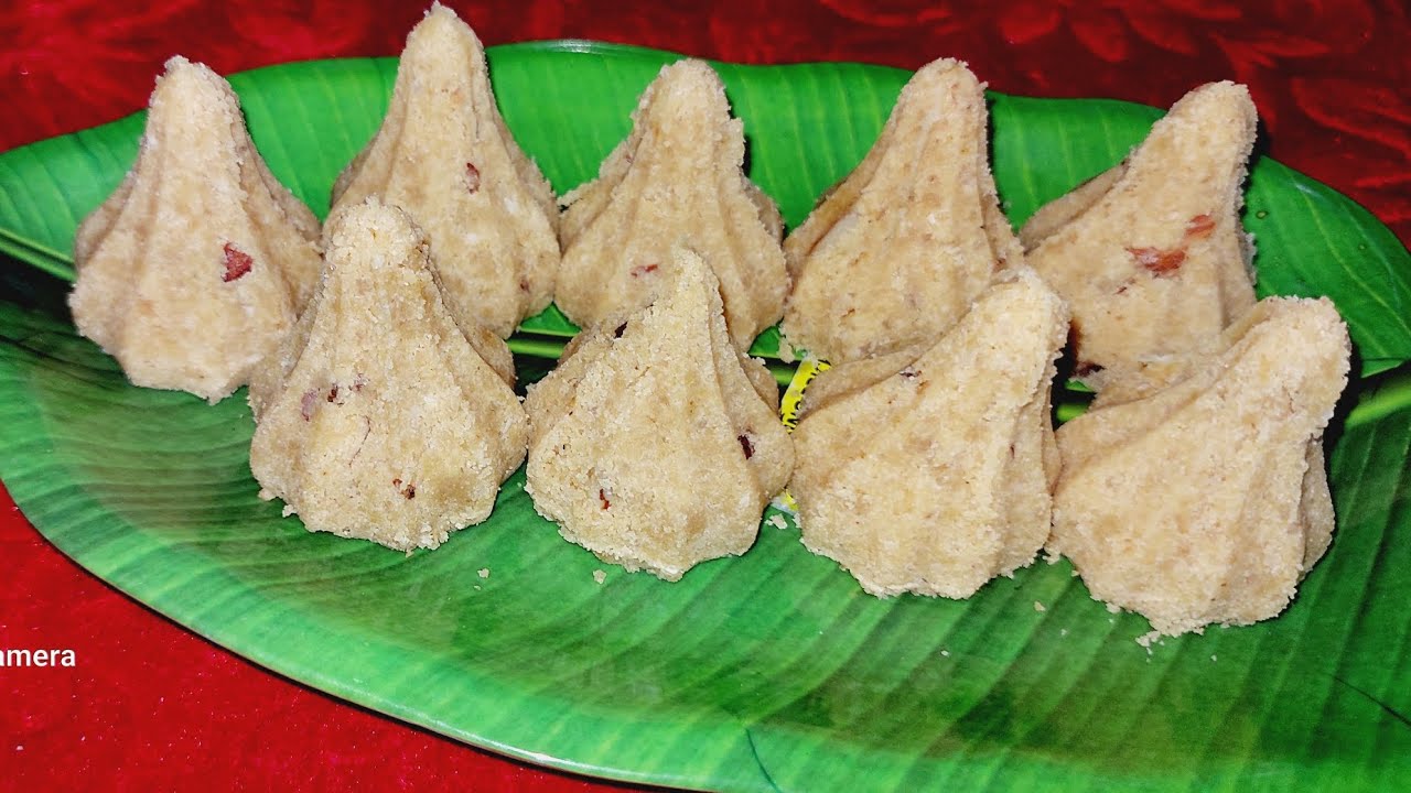 Rava-Besan Modak🤤 (Modak series) #recipe #cooking #viralvideo - YouTube