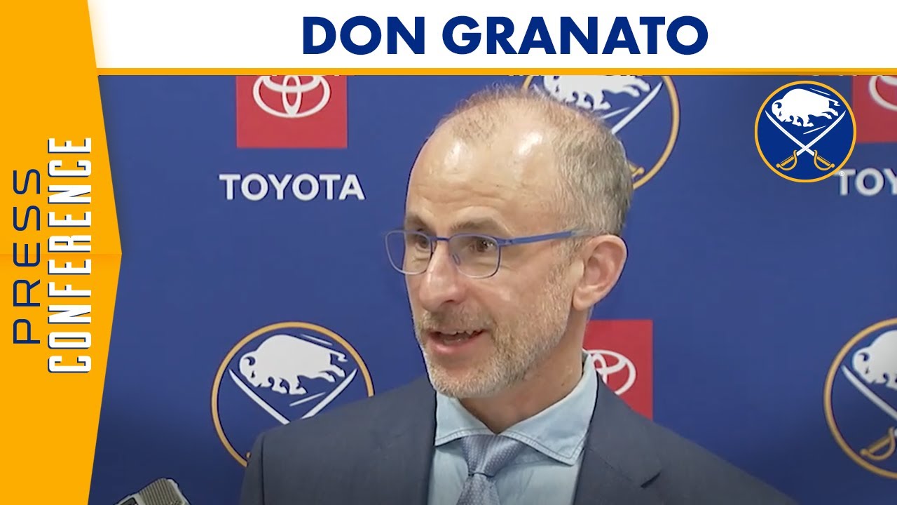 Don Granato After Big Win | Buffalo Sabres - YouTube