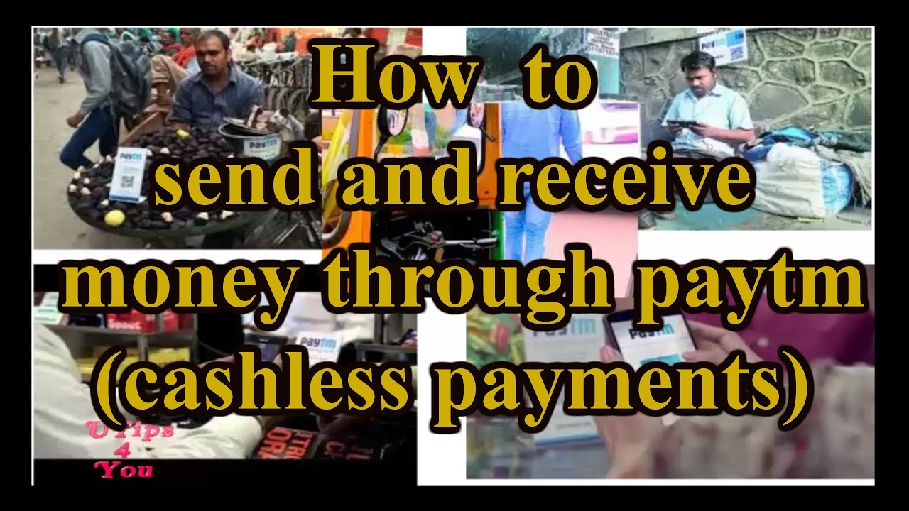 Cashless transactions | with Paytm | cashless transaction in Telugu ...
