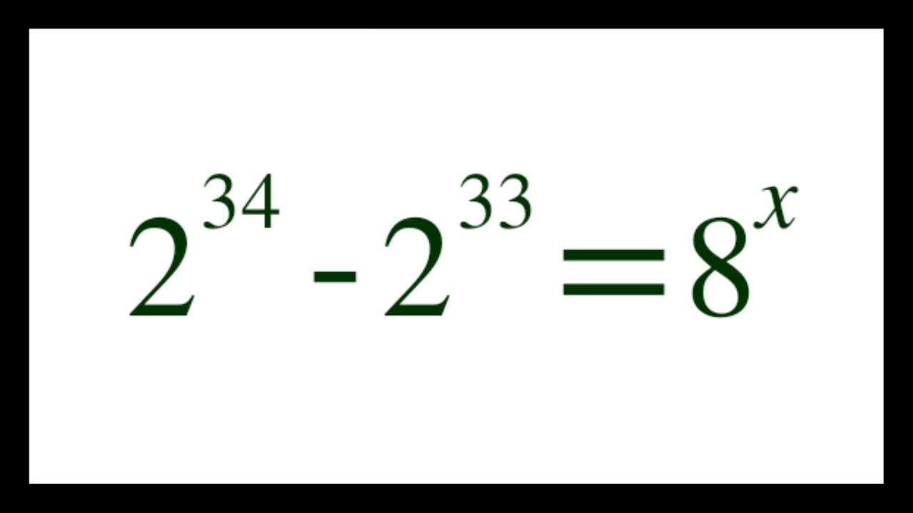 Nice Exponential Math Algebra | Algebra Math Equations | Higher ...