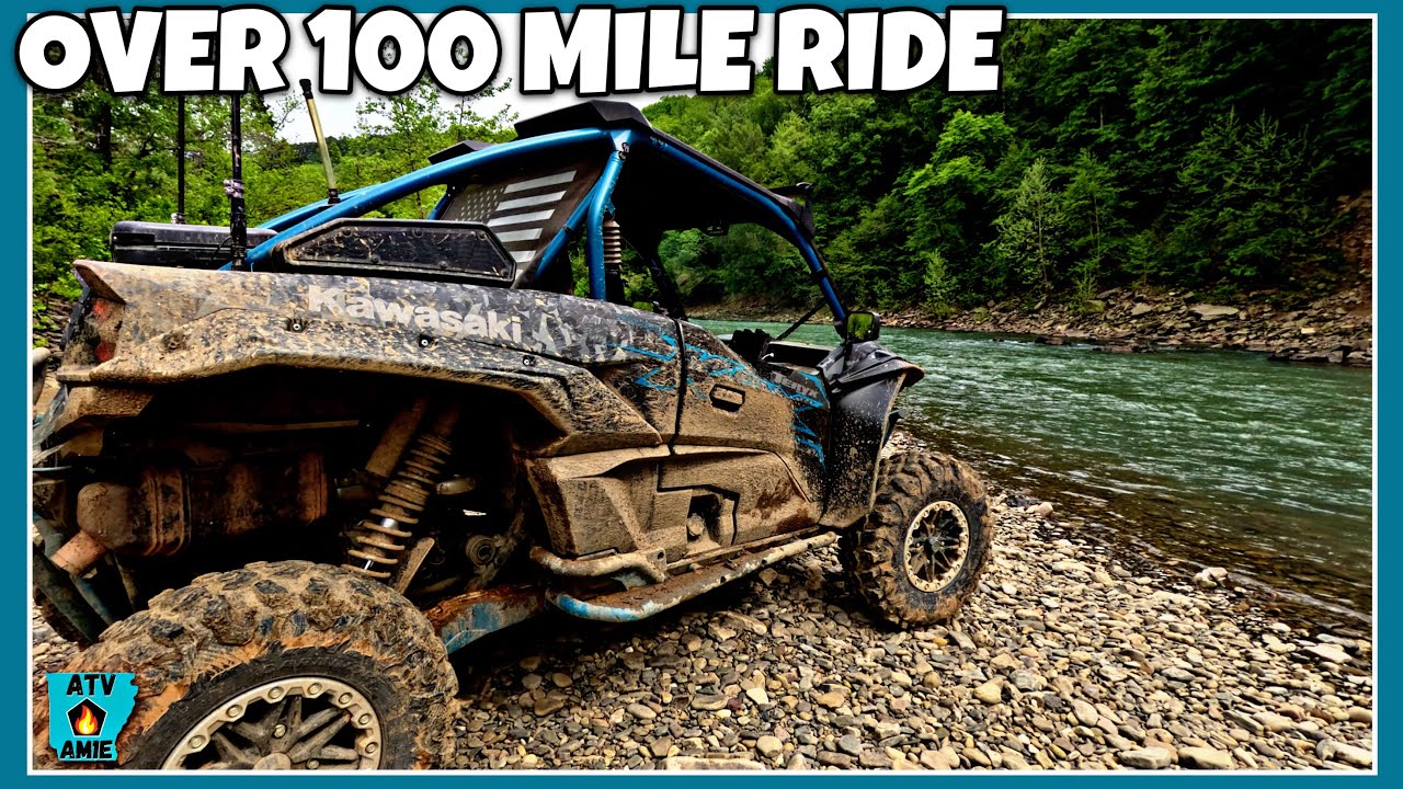 Exploring Ozark Mountains Arkansas 2023 Kawasaki KRX 1000 Trail Edition ...