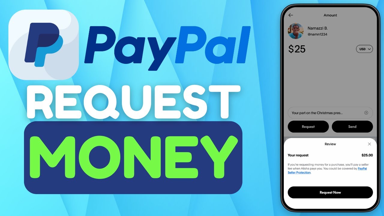 How To Request Money on the PayPal App (Simple Steps!) - YouTube