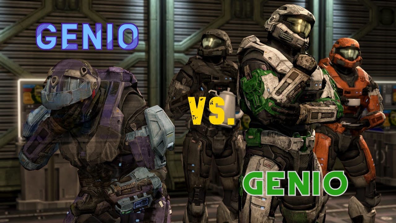 Genio Vs. ¿Genio? - Oneshot. Machinima Halo Reach. - YouTube