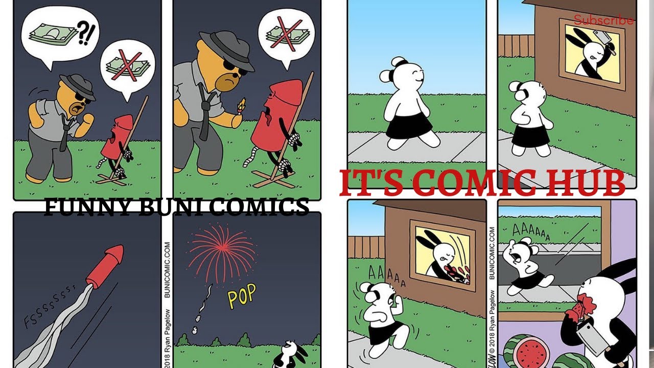 Buni Cute Comics But Not So Cute Endings #10🤡 hapi buni 😁 - YouTube