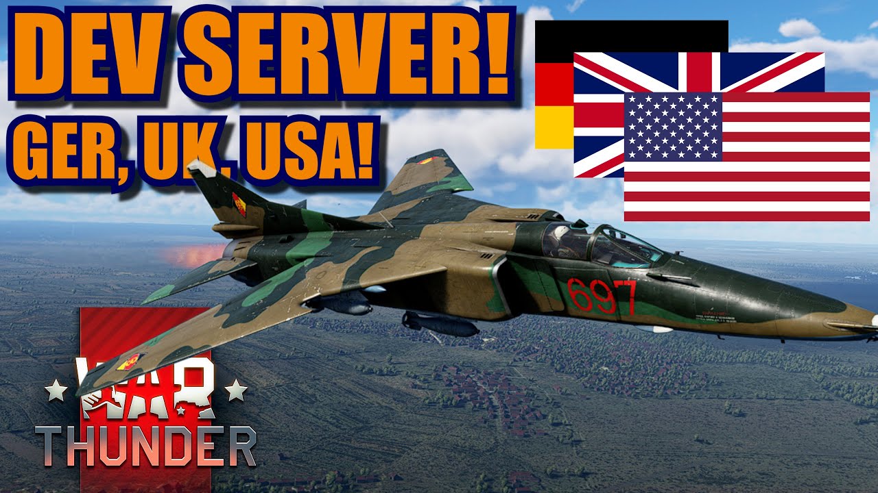 War Thunder DEV SERVER "Drone Age" Update, EVERYTHING that the GERMANS ...