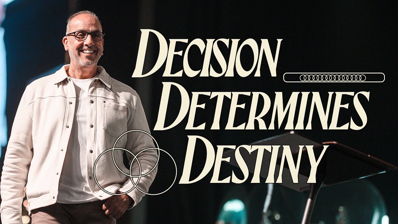 Decision Determines Destiny | Steve Abraham - YouTube