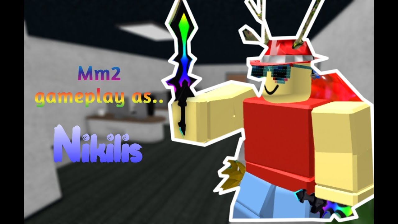 Playing as Nikilis in MM2!! (ROBLOX) - YouTube