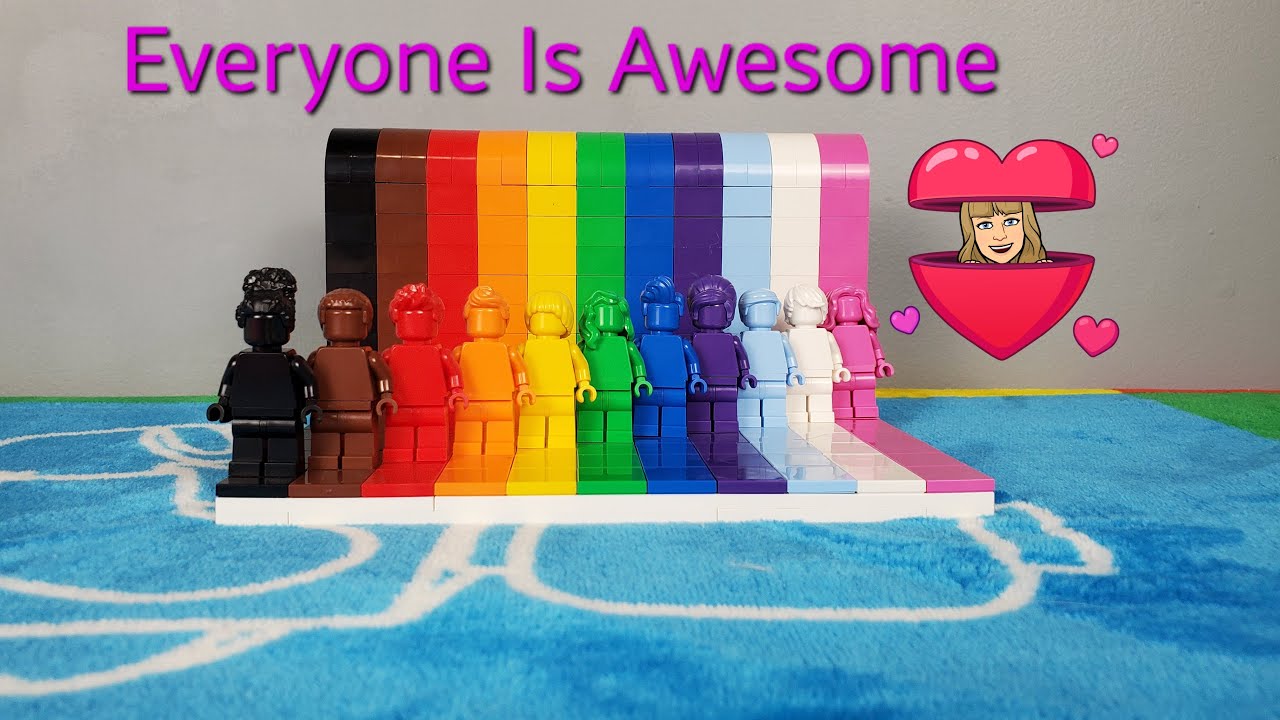 A Closer Look: LEGO Exclusive Everyone Is Awesome - YouTube