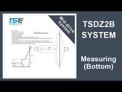 TSDZ2B Template For Measuring - YouTube