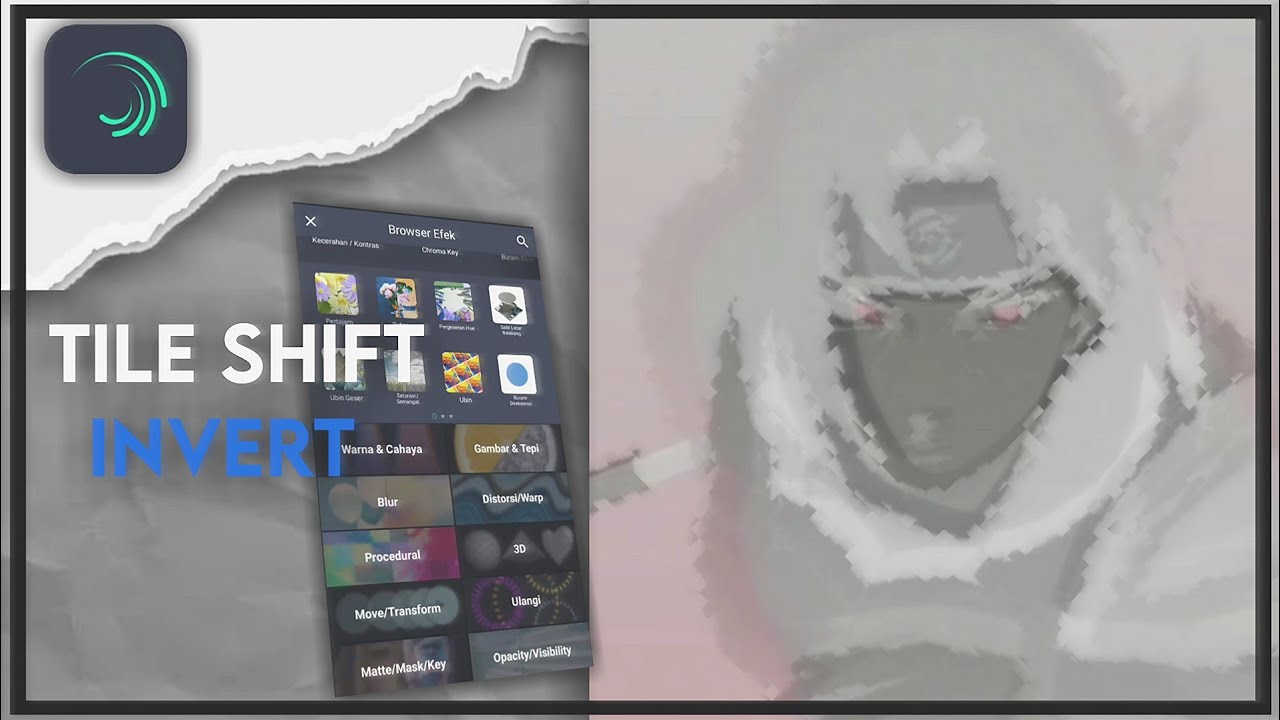 | Tile Shift Invert Tutorial | Alight Motion Edgy Effect Tutorial - YouTube