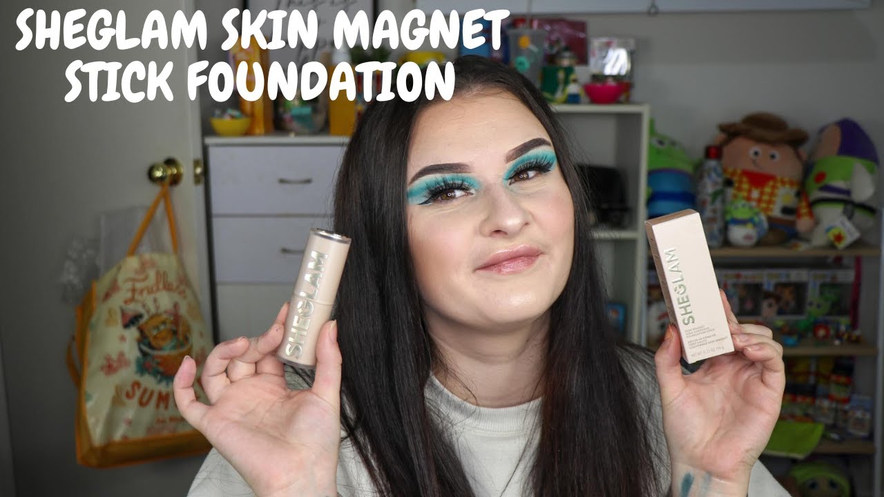 TESTING THE SHEGLAM SKIN MAGNET STICK FOUNDATION! - YouTube