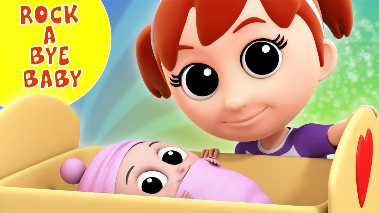Rock A Bye Baby | Nursery Rhymes | Kids Songs | Baby Rhyme For Children ...