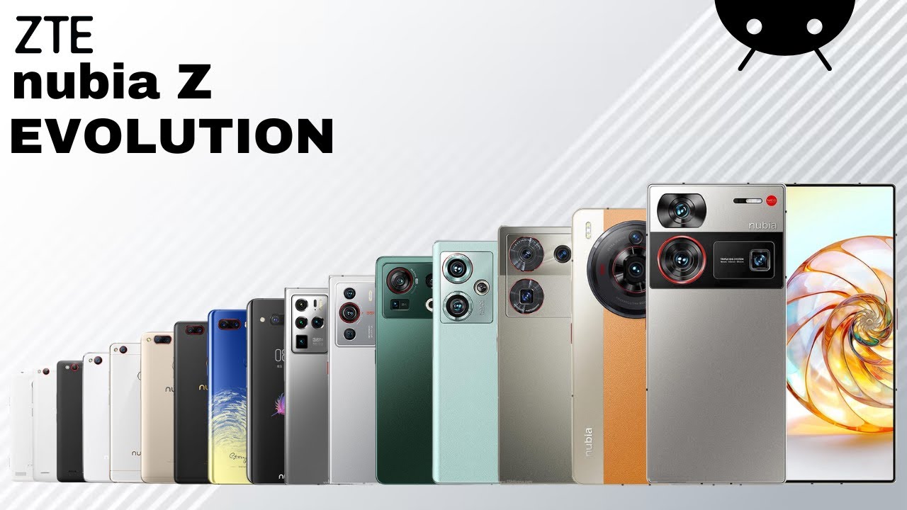 Evolution Of ZTE nubia Z Series Evolution | History Of ZTE - YouTube