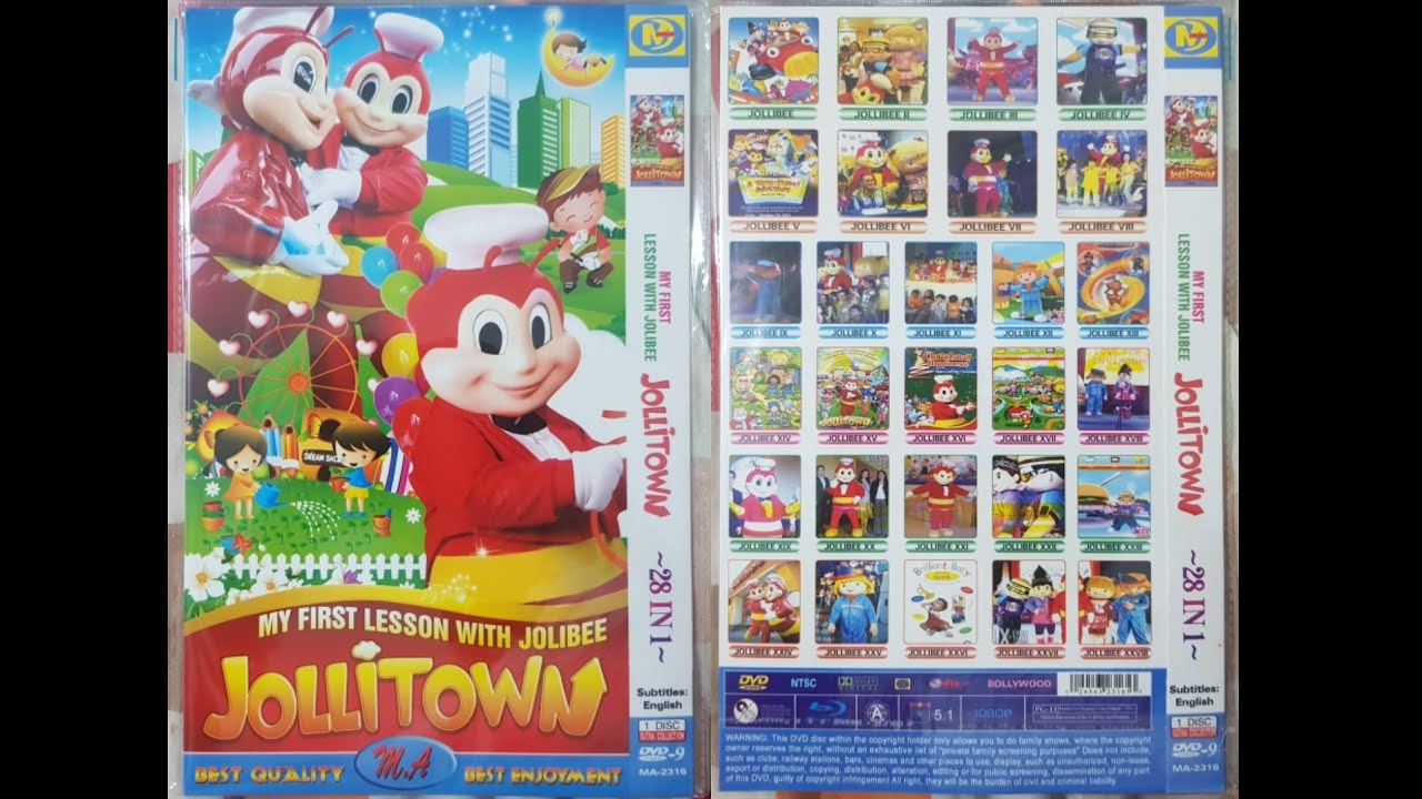 My First Lesson With Jollibee Jollitown (2018) DVD Menu Walkthrough ...