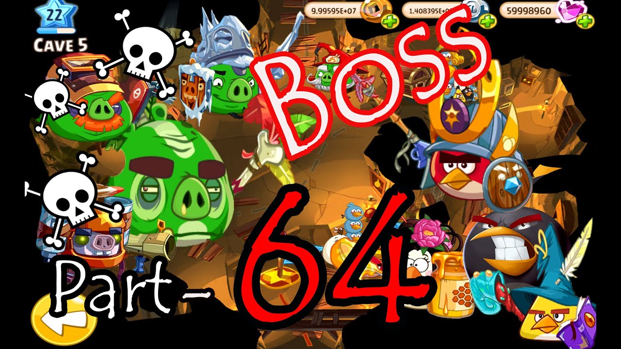 Angry Birds Epic: Part-64 Gameplay Chronicle Cave 17: Pig Porch 8-10 ...