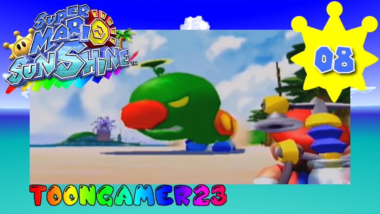 Let's Play Super Mario Sunshine Part 8 - Mirror Madness/Wiggler's ...
