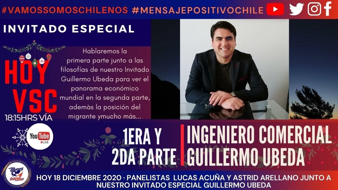1ªparte18Dic20VSC💬Invitado Ingeniero Comercial Guillermo Ubeda - YouTube