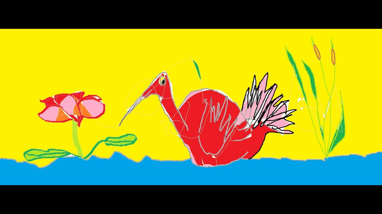 How to Draw a Waterbird (• •) - YouTube