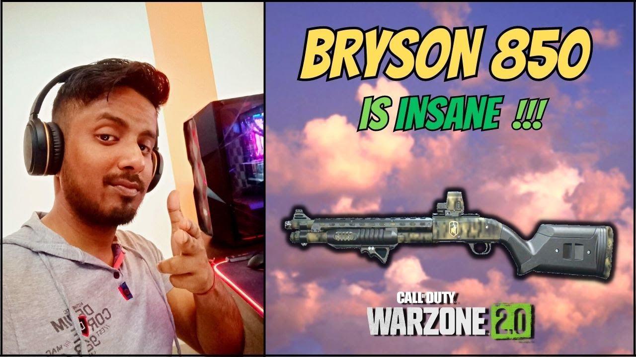 COD WARZONE: TESTING THIS INSANE BRYSON 850 SHOTGUN!! CRAZY GAMEPLAY ...