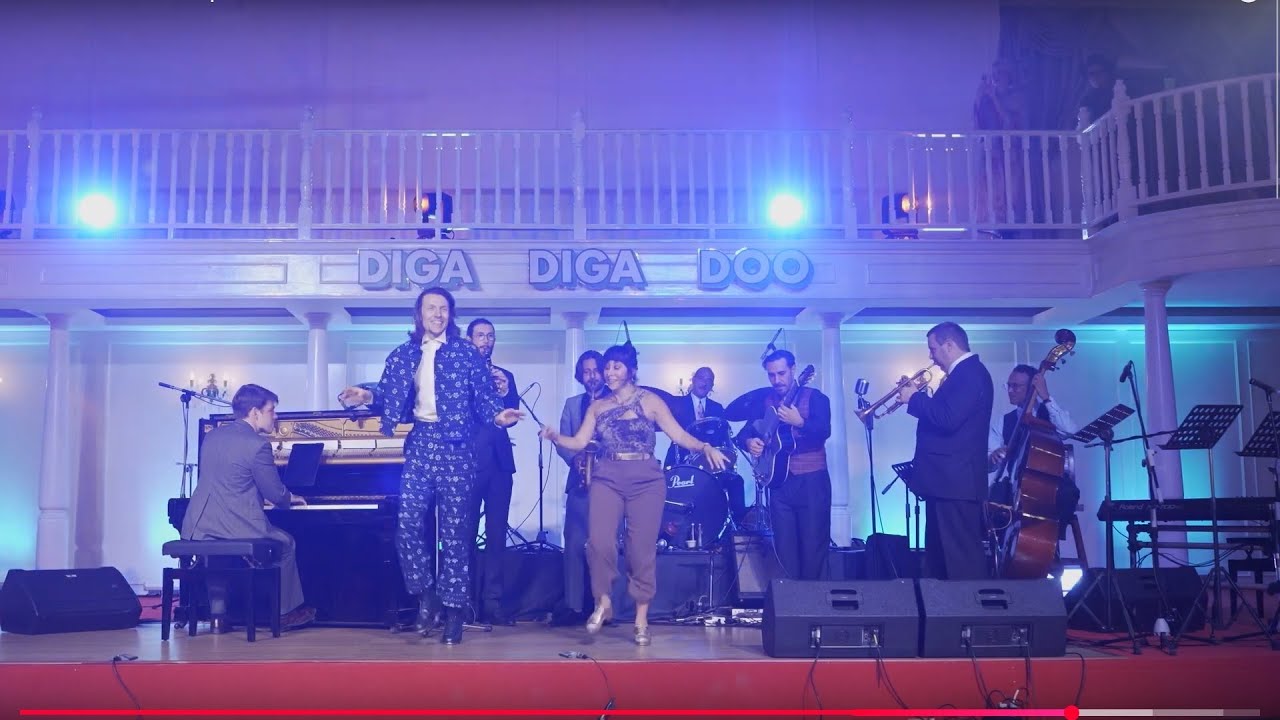 Thomas & Sarah Tap Duet w/ Hot Sugar Band - Diga Diga Doo 2024 - YouTube