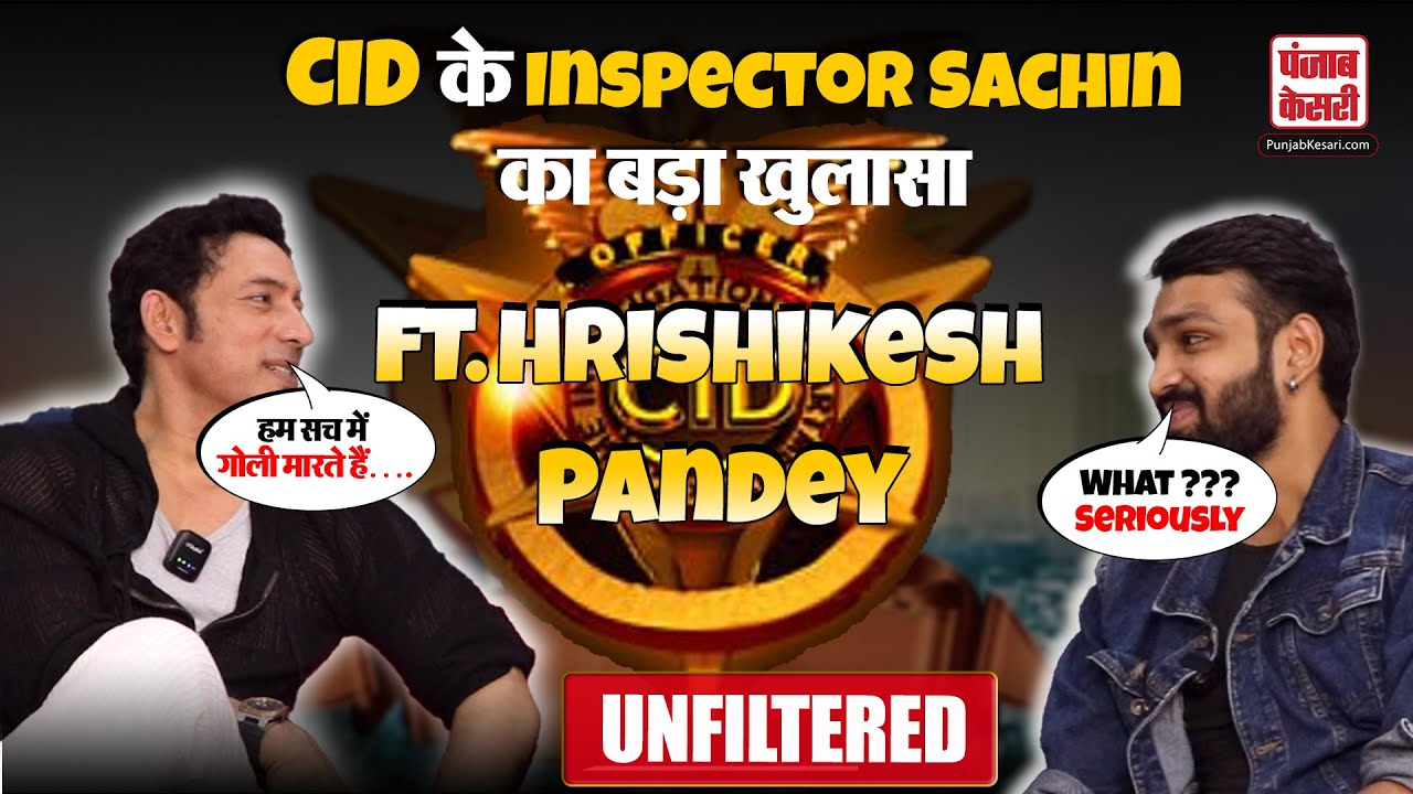 Hrishikesh Pandey talks on his journey and experience of CID | Exclusive Interview - YouTube