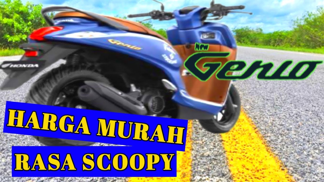 Honda Genio terbaru 2022 | Rasa Scoopy harga lebih murah - YouTube