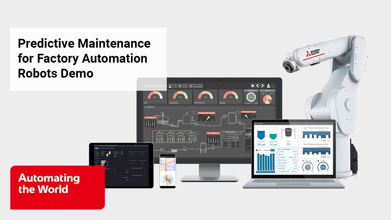Predictive Maintenance for Factory Automation Robots Demo - YouTube