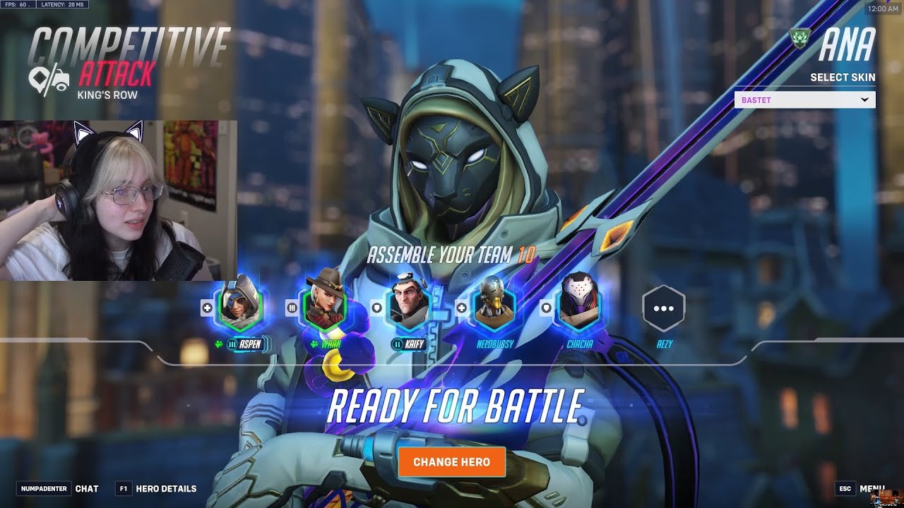 26K HEALS! ANA PERKS! Aspen Ana GOD Overwatch 2 Season 15 Top 500 ...
