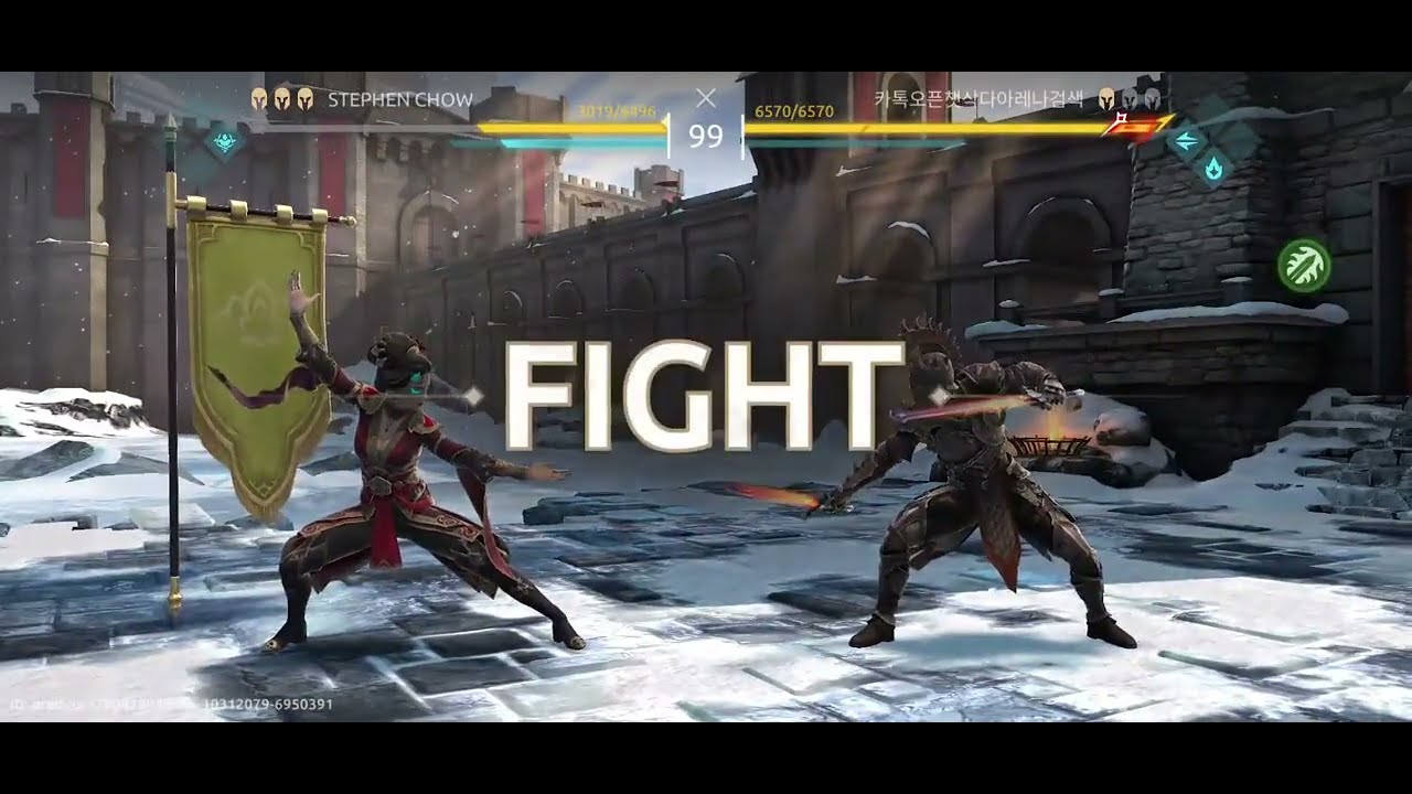 [섀도우파이트 4 아레나] 케이트 3대 빵 (shadow fight 4 arena Kate 3:0 play) - YouTube