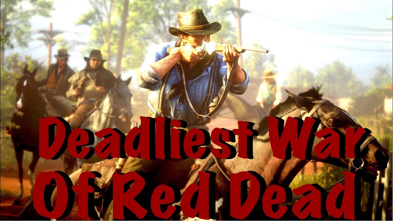 Red Dead Redemption 2 war has begun - YouTube
