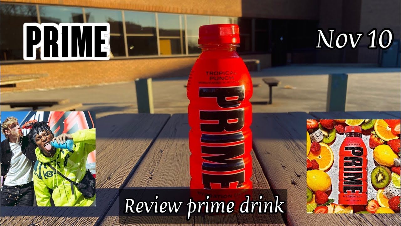 Review prime hydration drink - YouTube