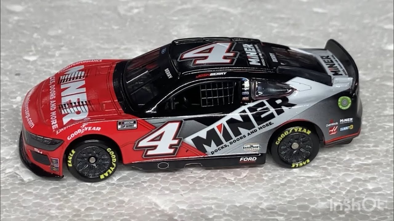 Josh Berry 2024 Miner 2024 diecast review - YouTube
