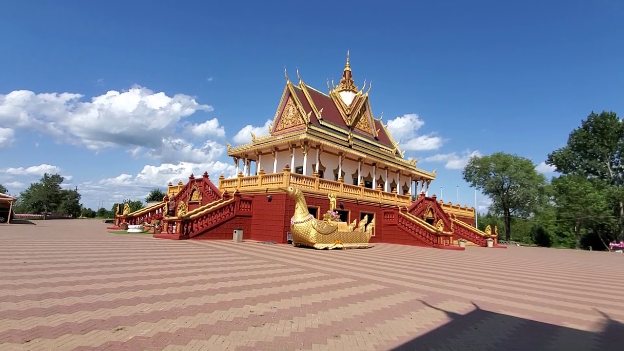 Most Beautiful Buddhist Temple in Minnesota - YouTube