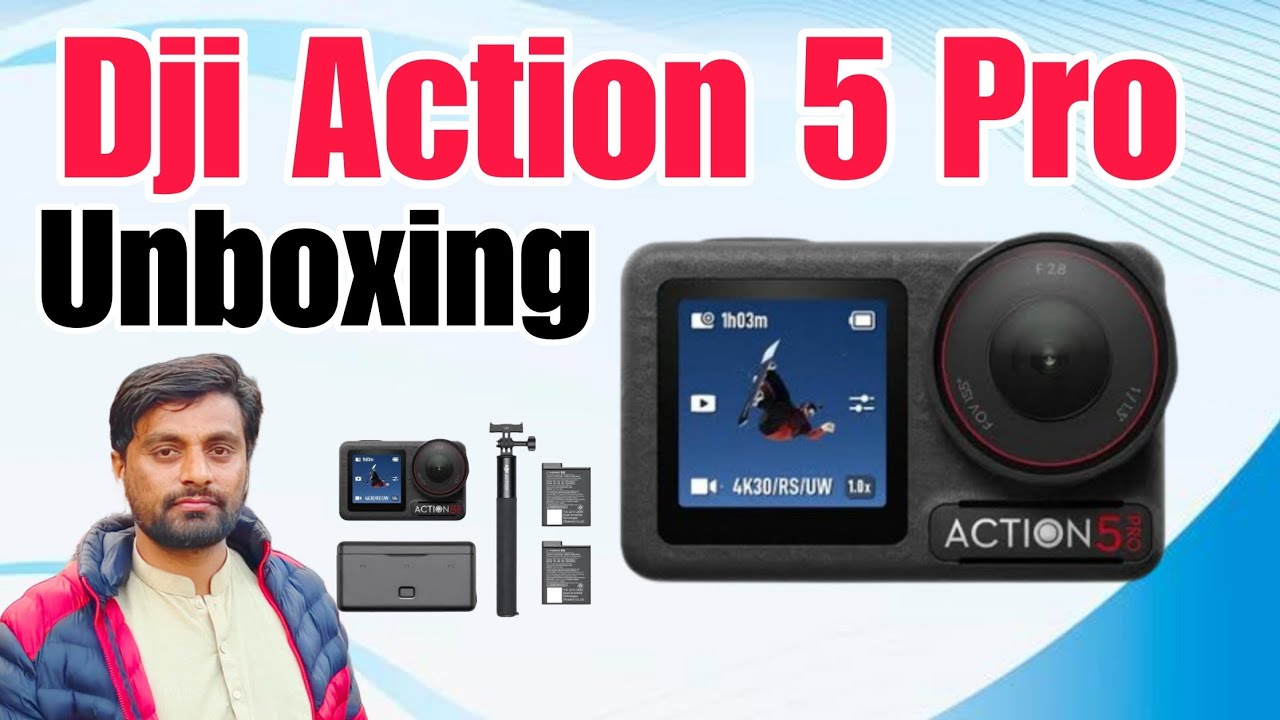 Unboxing DJI Osmo Action 5 Pro Combo | First Look & Features - YouTube