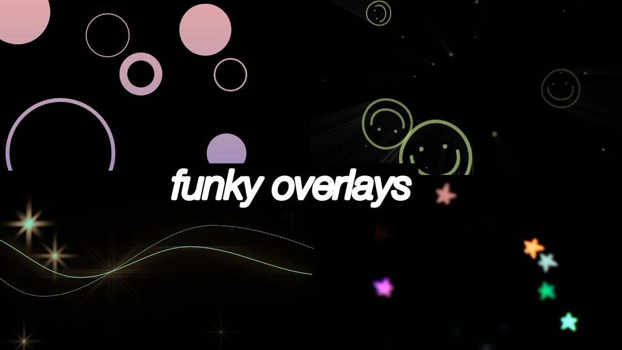 cute n funky overlays - YouTube