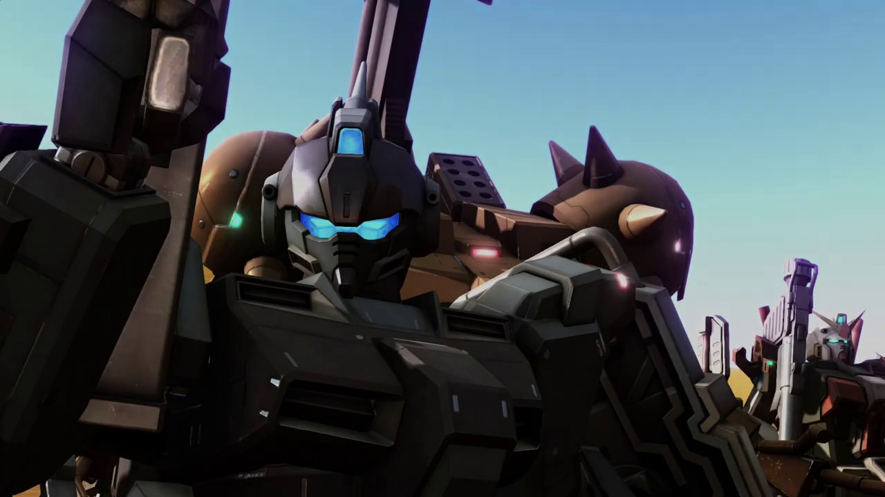 RX-80 Pale Rider Ground Heavy Equipment Use GBO2 - YouTube