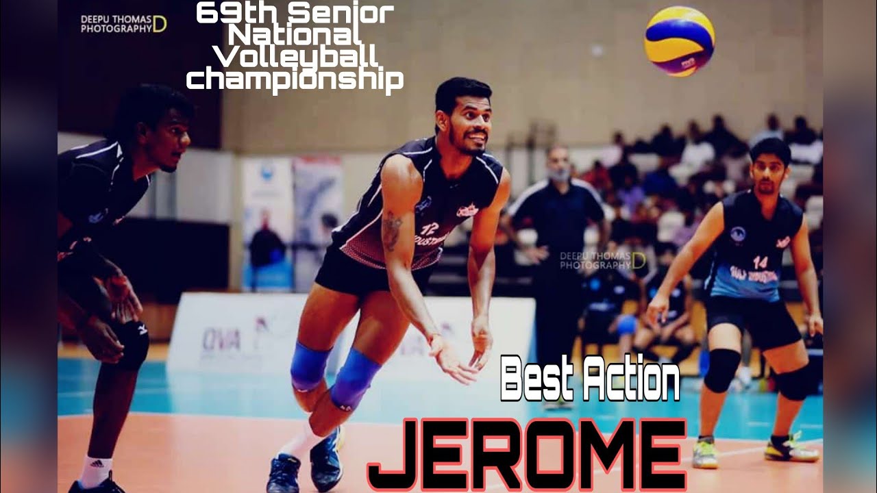 #Jerome Vinith# Best Action in Kerala vs Haryana 69 th Senior National ...