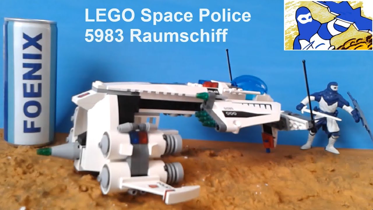 LEGO MOC #37 LEGO Space Police 5983 Undercover Cruiser Raumschiff - YouTube