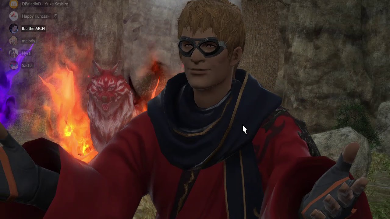 FINAL FANTASY XIV a lone wolf no more quest + wolf showcase - YouTube