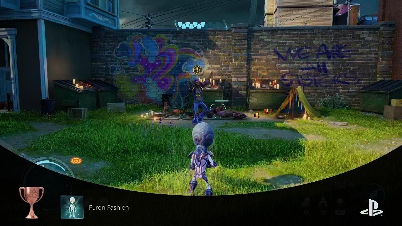 Destroy All Humans! 2 - Reprobed furon fashion - YouTube