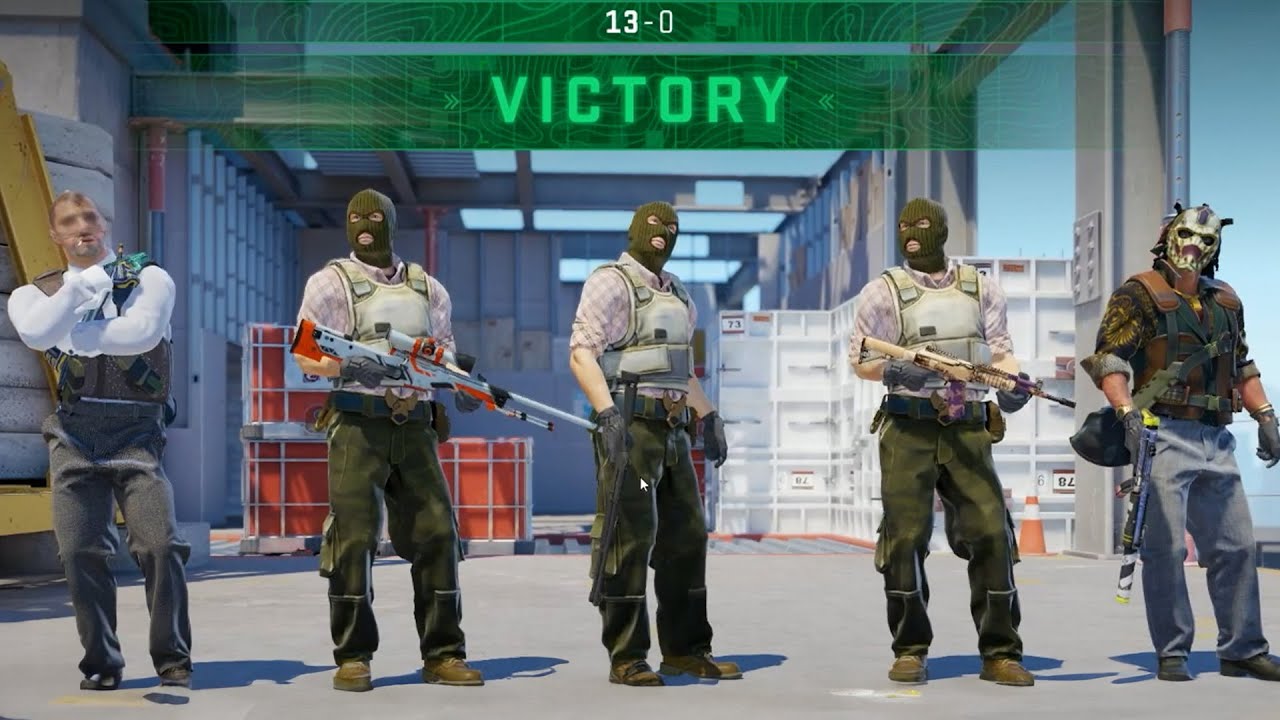 getting a perfect win in Counter-Strike 2 - YouTube